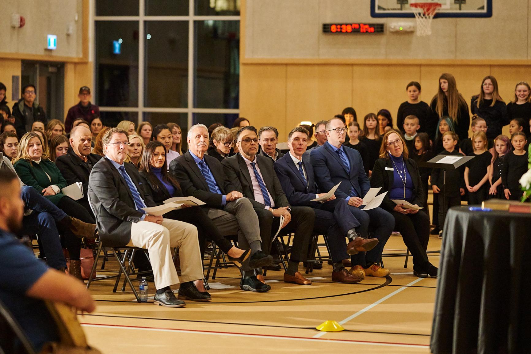 New Board of Education Sworn In For 2022-26 Term (PHOTOS) | Clayburn Middle